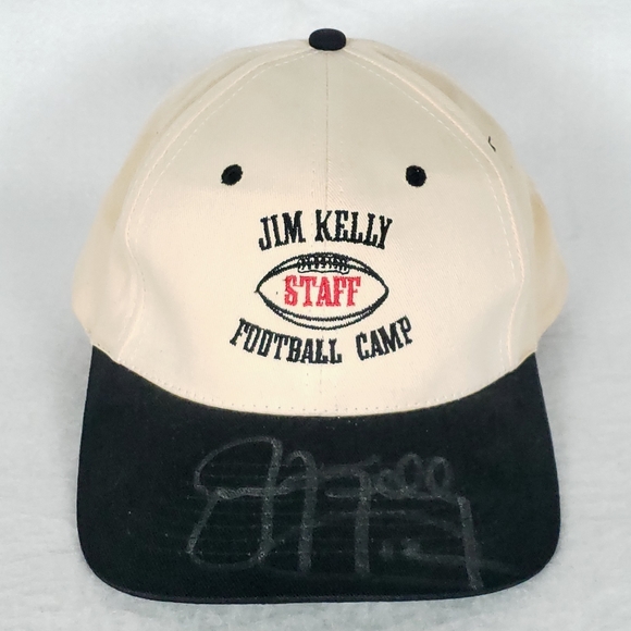 Toppers | Accessories | Vintage Jim Kelly Football Camp Staff Signed ...